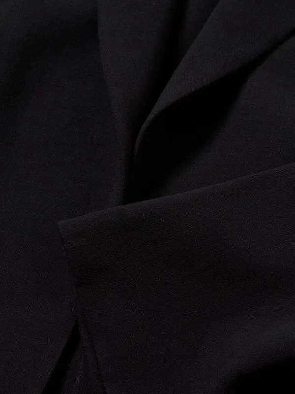 Akris Ocelia Slit Detail Wool Blazer