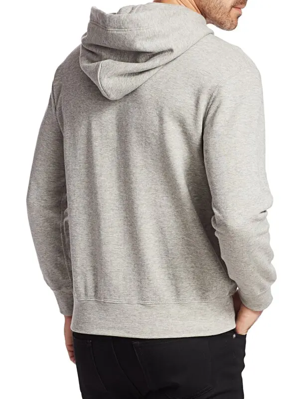 Play Comme Des Garcon Play Hooded Sweatshirt - Grey