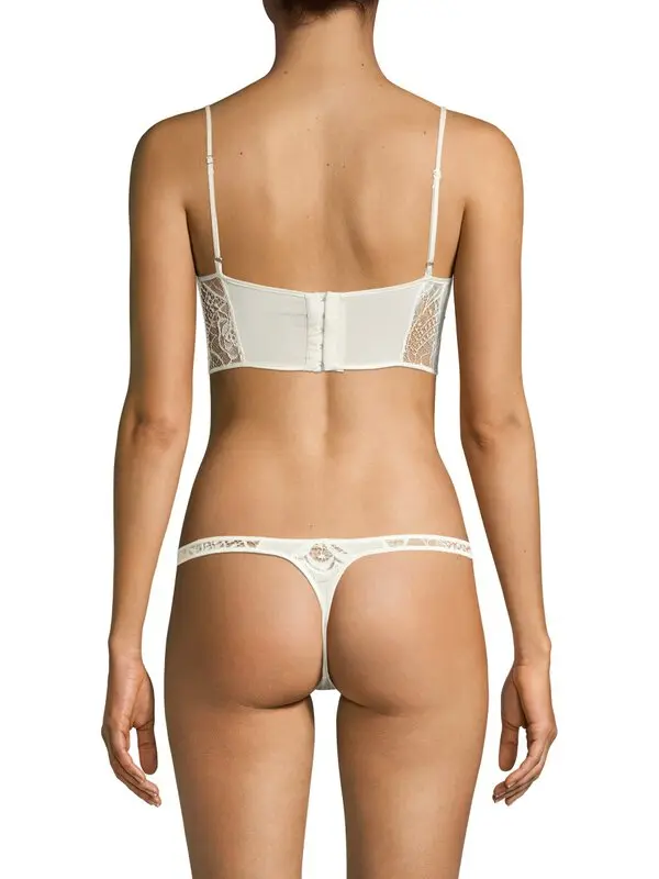 Kiki De Montparnasse Coquette Lace Longline Bra