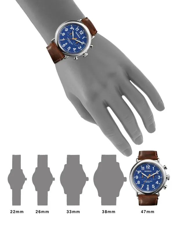 Shinola The Runwell Chronograph Watch