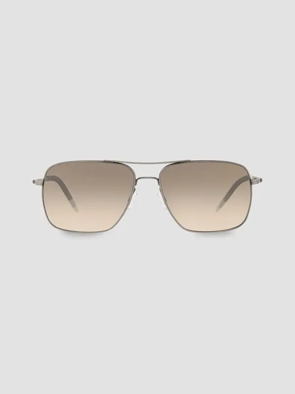 Oliver Spencer Clifton 58mm Aviator Sunglasses