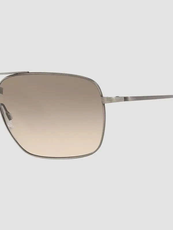 Oliver Spencer Clifton 58mm Aviator Sunglasses