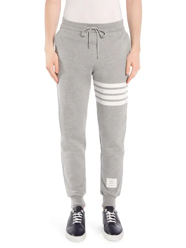 Thom Browne Stripe Cotton Joggers