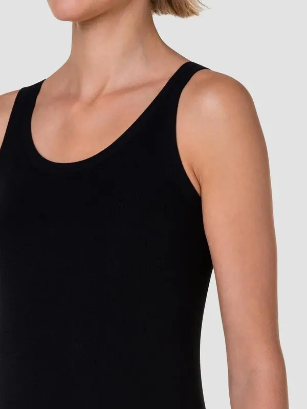 Akris Elets Wool Tank Top - Black