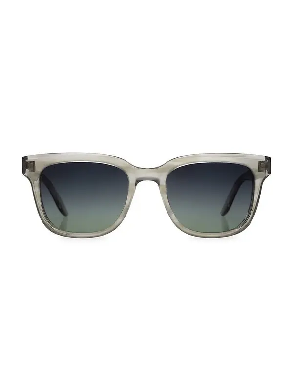 Barton Perreira Chisa 52mm Rectangular Sunglasses - Grey