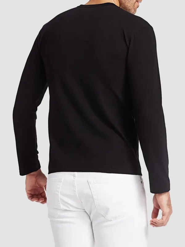 Play Comme Des Garcon Graphic Heart Long-sleeve Tee