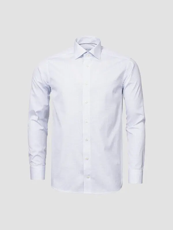 Eton Slim-fit Micro Floral-print Dress Shirt