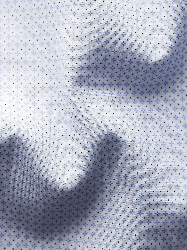 Eton Slim-fit Micro Floral-print Dress Shirt