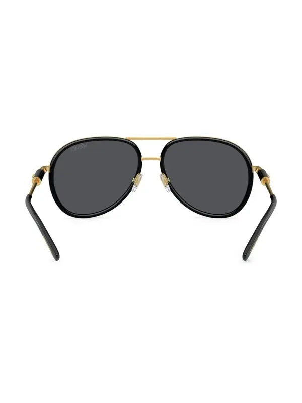 Versace 60mm Aviator Sunglasses