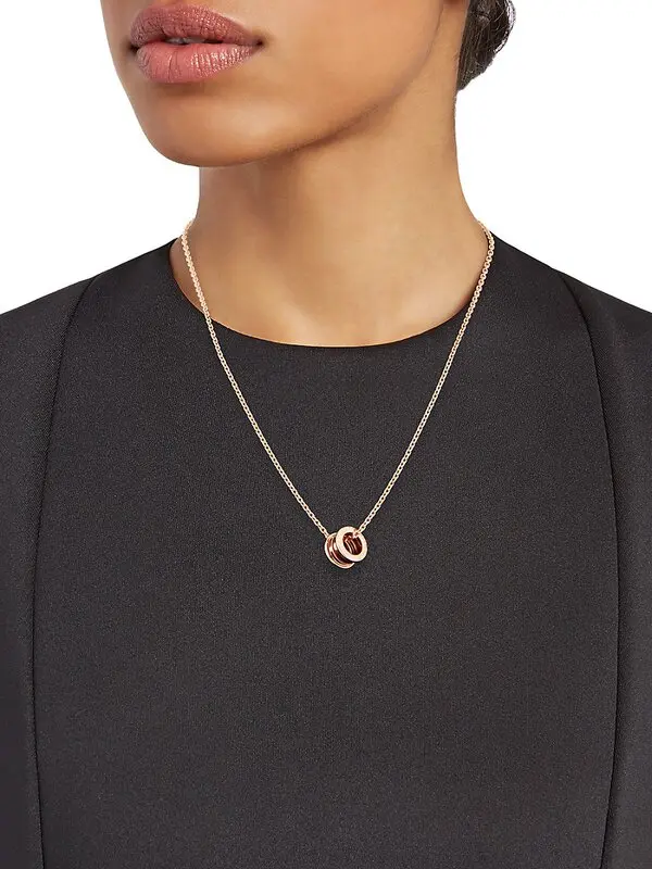BVLGARI B. Zero1 18k Pendant Necklace