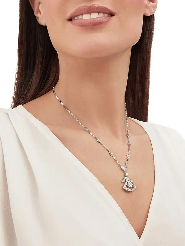 BVLGARI Divas' Dream 18k & Diamond Pendant Necklace