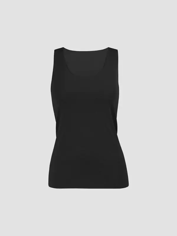 Wolford Aurora Pure Tank Top - Black