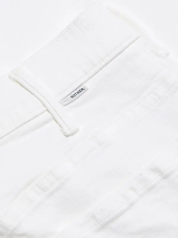 MOTHER The Hustler Ankle Frayed Jeans