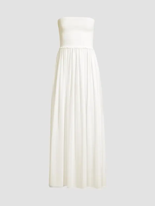 Ramy Brook Calista Strapless Smocked Dress