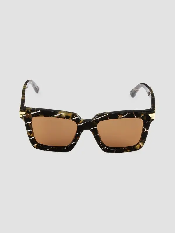 Bottega Veneta 53mm Square Sunglasses