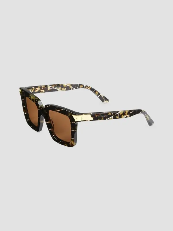 Bottega Veneta 53mm Square Sunglasses