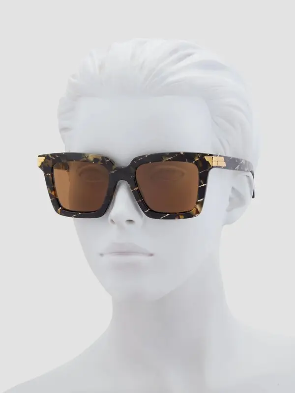 Bottega Veneta 53mm Square Sunglasses