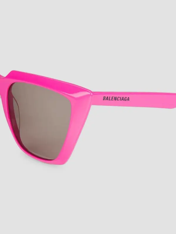 Balenciaga 55mm Squared Cat-eye Sunglasses