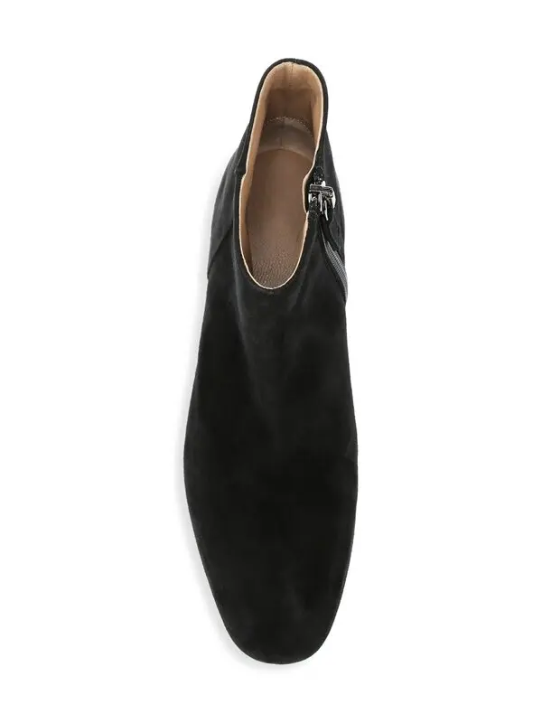 Aquatalia Ulyssaa Suede Ankle Boots - Black