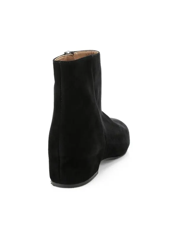 Aquatalia Ulyssaa Suede Ankle Boots - Black
