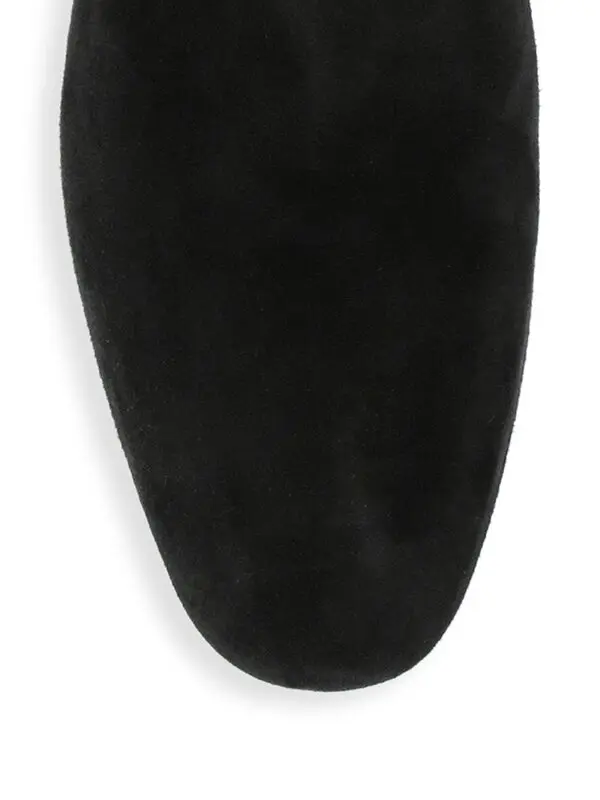 Aquatalia Ulyssaa Suede Ankle Boots - Black