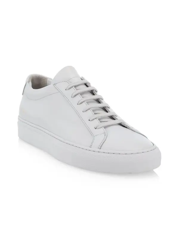 COMMON PROJECTS Original Achilles Leather Low-top Sneakers - Black