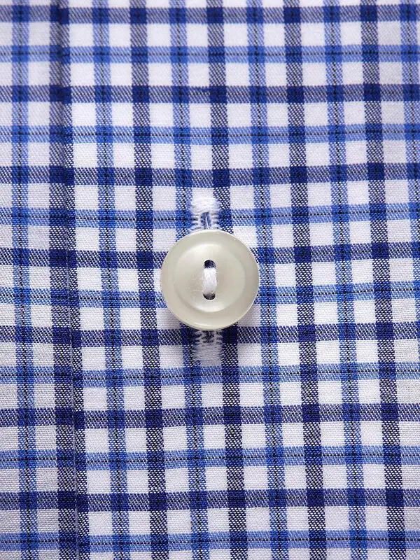 Eton Contemporary-fit Tattersall Check Cotton Long-sleeve Shirt