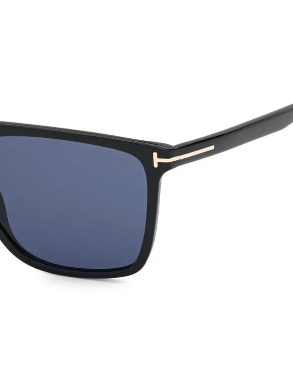 TOM FORD Fletcher 54mm Square Sunglasses - Black