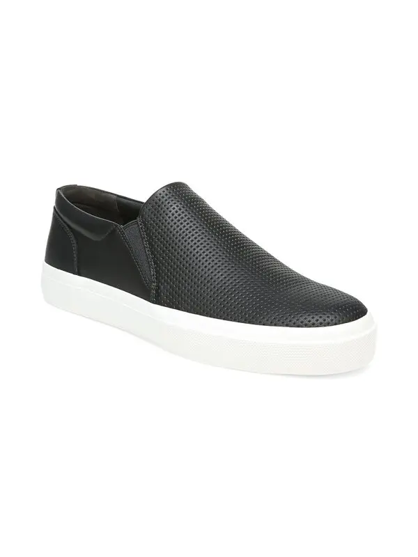 Vince Fletcher Leather Slip-on Sneakers
