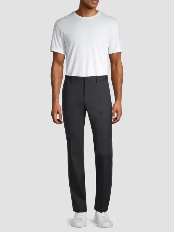 Theory Mayer Straight-leg Pants - Black
