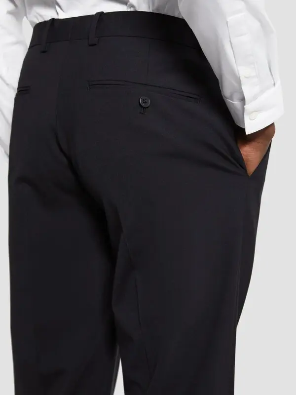 Theory Mayer Straight-leg Pants - Black