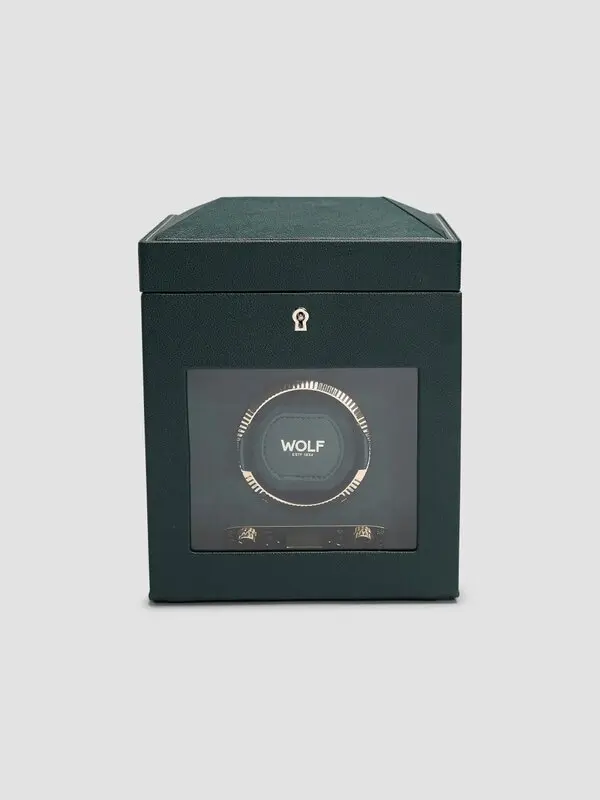 Wolf British Racing Single Watch Winder - Green
