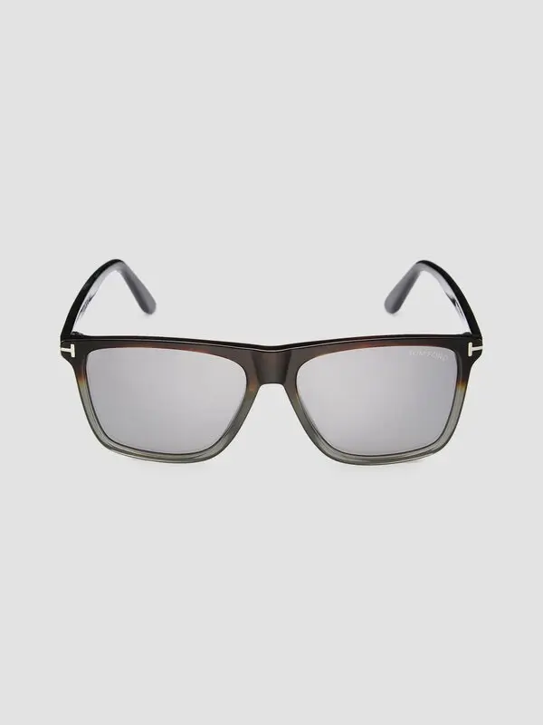 TOM FORD Fletcher 57mm Square Sunglasses