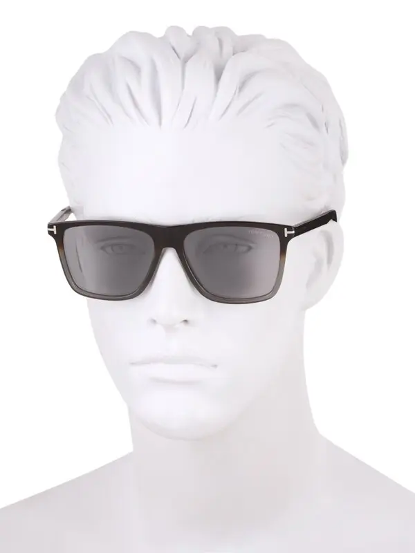 TOM FORD Fletcher 57mm Square Sunglasses