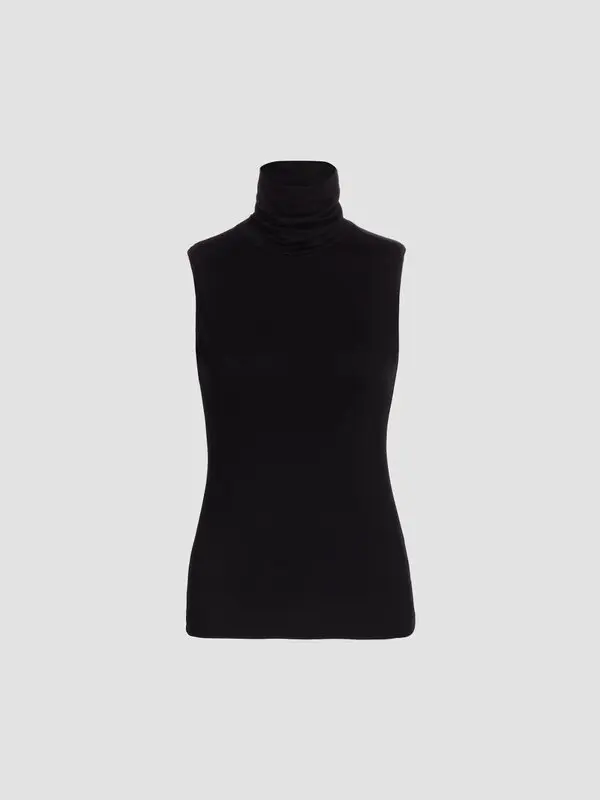 L'Agence Ceci Sleeveless Turtleneck