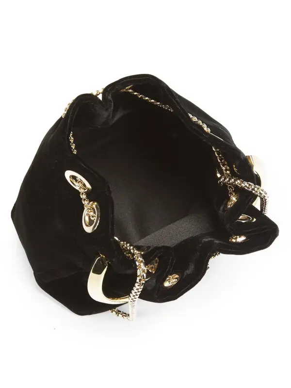 JIMMY CHOO Bon Bon Velvet Mini Bag
