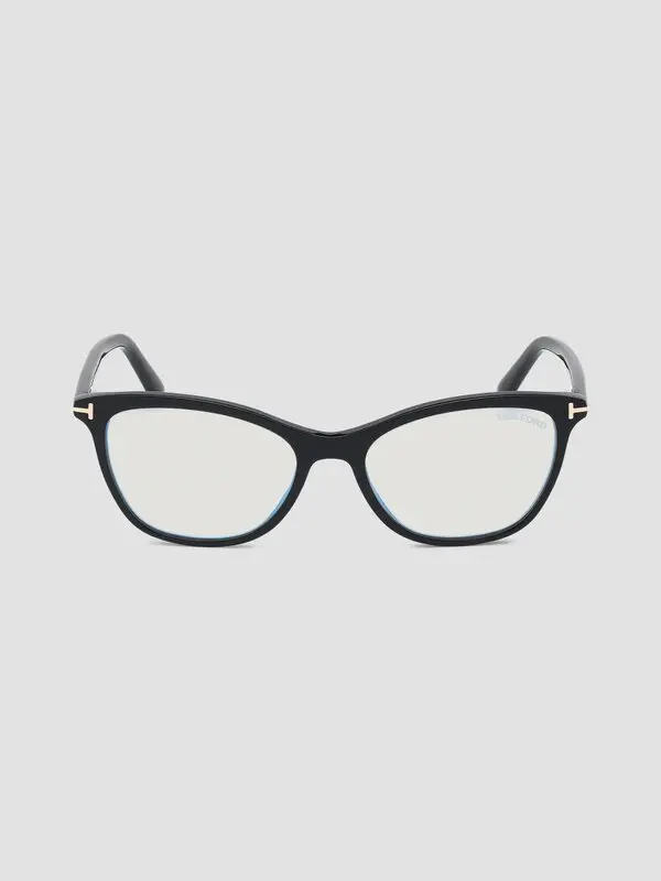 TOM FORD 52mm Square Blue Filter Eyeglasses