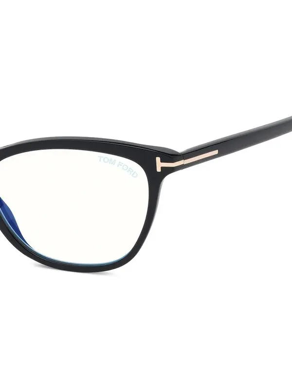 TOM FORD 52mm Square Blue Filter Eyeglasses