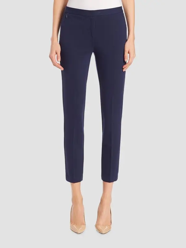 Kobi Halperin Double-knit Alexandra Pants - Navy