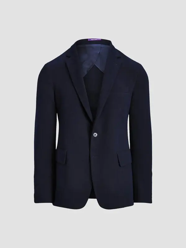 Ralph Lauren Purple Label Wool Notch Lapel Blazer