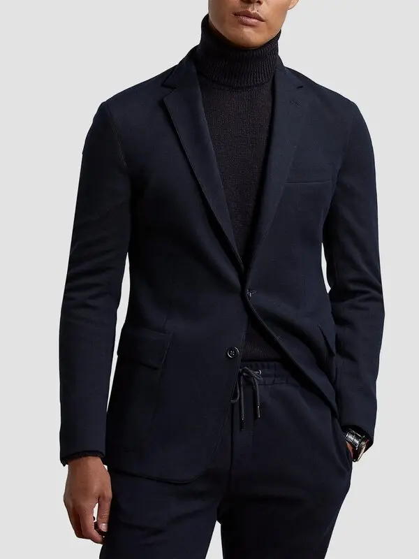 Ralph Lauren Purple Label Wool Notch Lapel Blazer