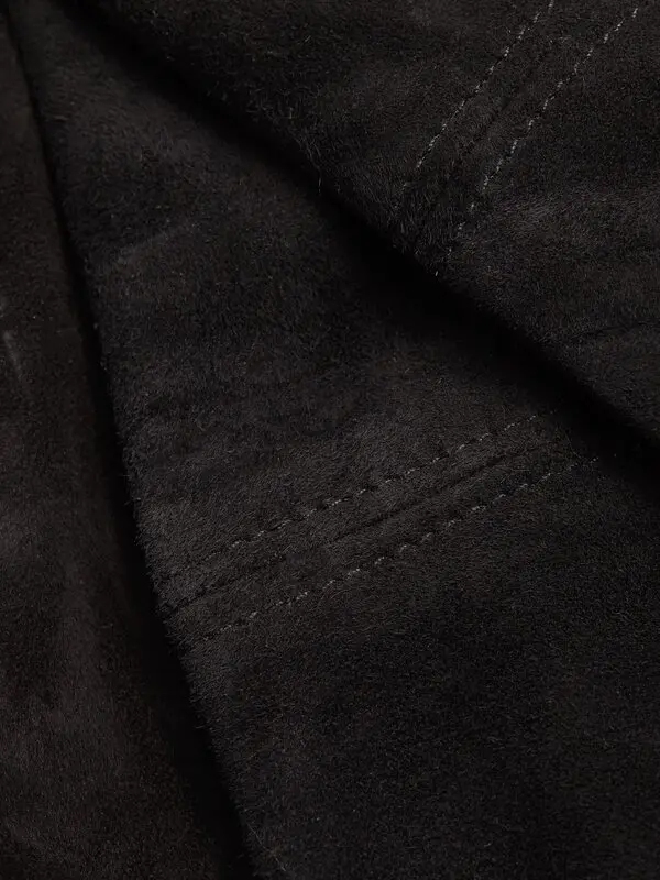 Alice + Olivia Maddox Suede Leggings