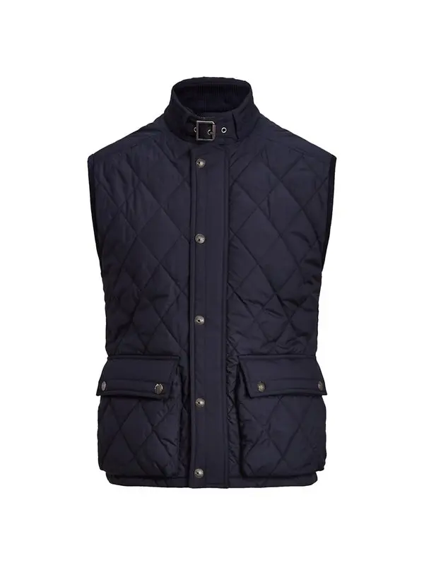 Ralph Lauren Purple Label Leyland Quilted Vest