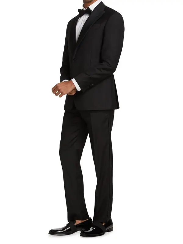 Emporio Armani Peak Lapel Single-button Suit