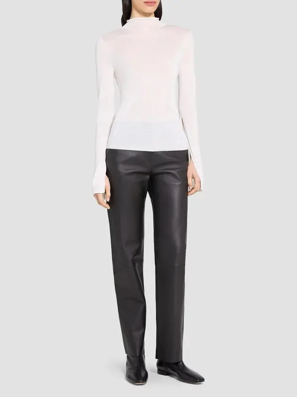 Theory Wool-blend Turtleneck Sweater