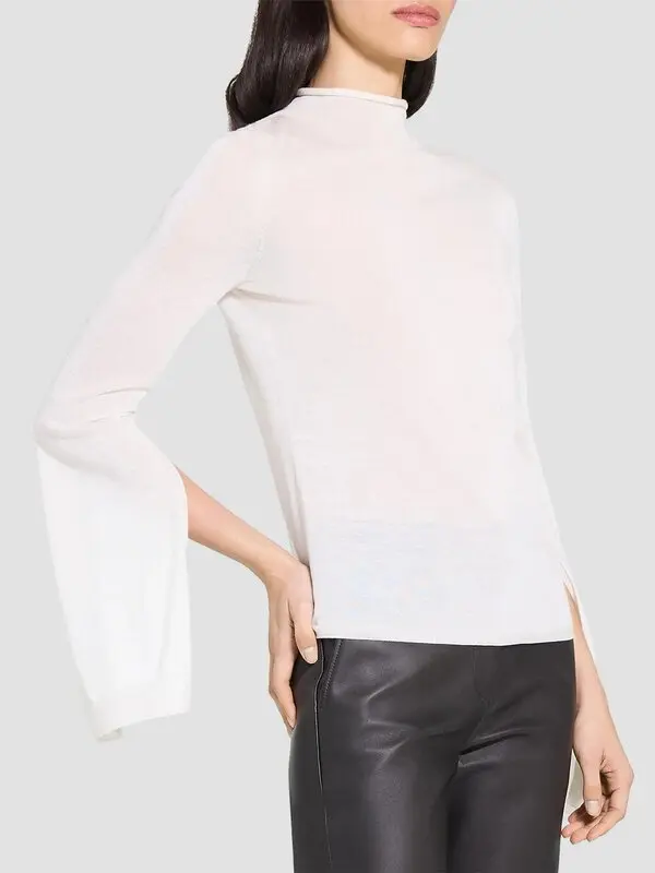 Theory Wool-blend Turtleneck Sweater