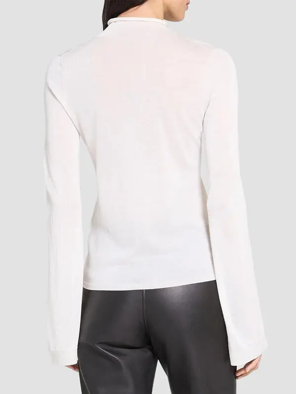 Theory Wool-blend Turtleneck Sweater