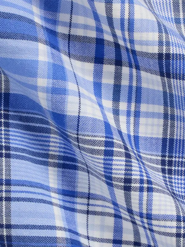 Polo Ralph Lauren Classic-fit Plaid Oxford Shirt - Blue Multi