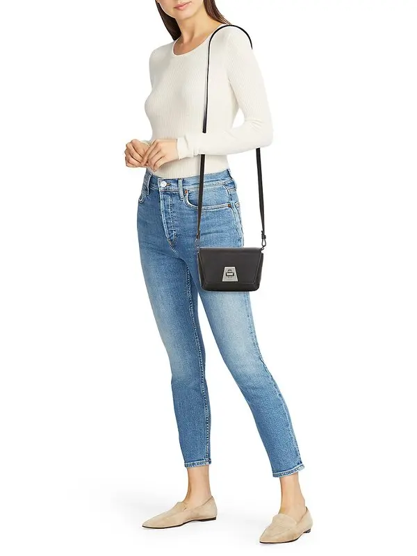Akris Little Anouk Day Leather Crossbody Bag