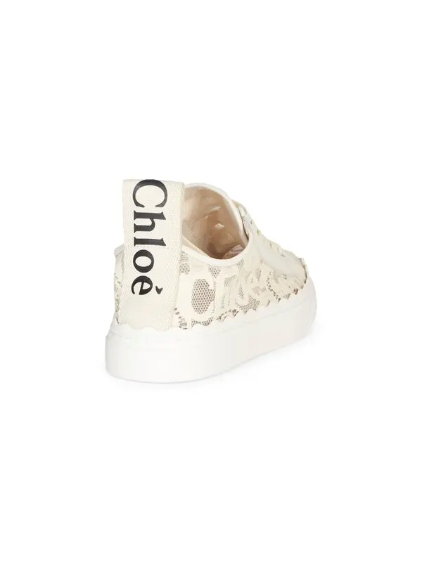 Chloé Lauren Lace Low-top Sneakers
